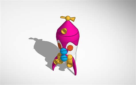 3d Design Hocotate Ship Pikmin Tinkercad