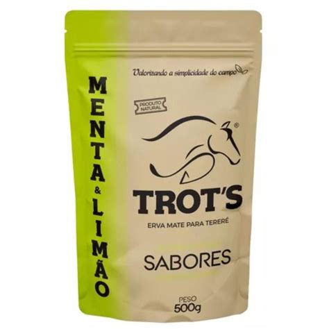 Erva Mate Para Tereré Sabor Menta E Limão Trots 500g AcanÃ