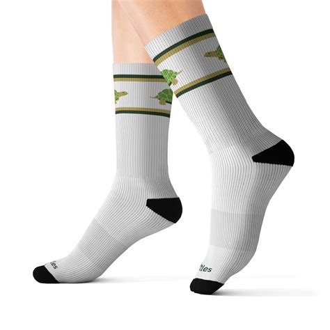 Top Banded Tortoise Crew Socks All Turtles