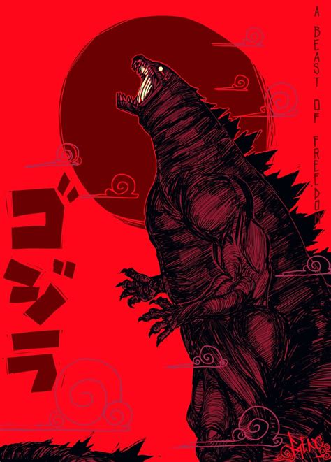 Godzilla Godzilla Drawn By Genc Danbooru