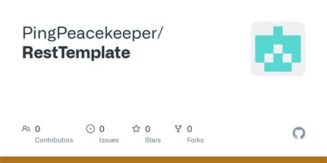 Github Pingpeacekeeperresttemplate