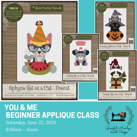 You And Me Beginner Applique