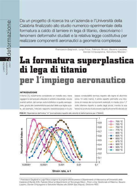 Pdf The Superplastic Forming Of Titanium Alloy For Aeronautical Application