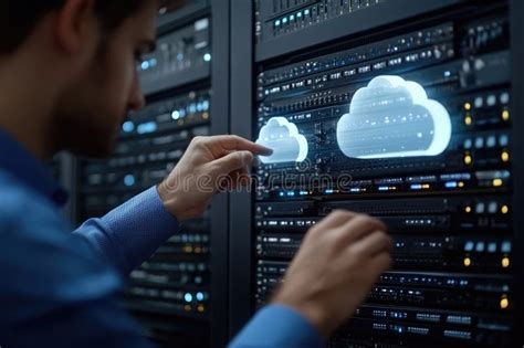 Cloud Storage Digital Solution Online Access Data Security Remote