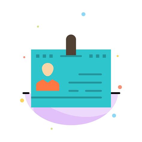 Cards Business Contacts Id Office People Phone Abstract Flat Color Icon