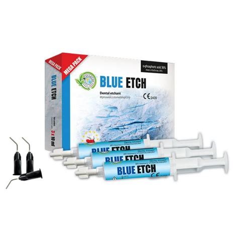 Blue Etch Mega Pack 3x10ml Cerkamed Vật Liệu Nha Khoa