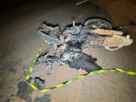 Condutor De Moto Morre Em Colisão Frontal Com Carro Na Prc 158 Pp News Fb