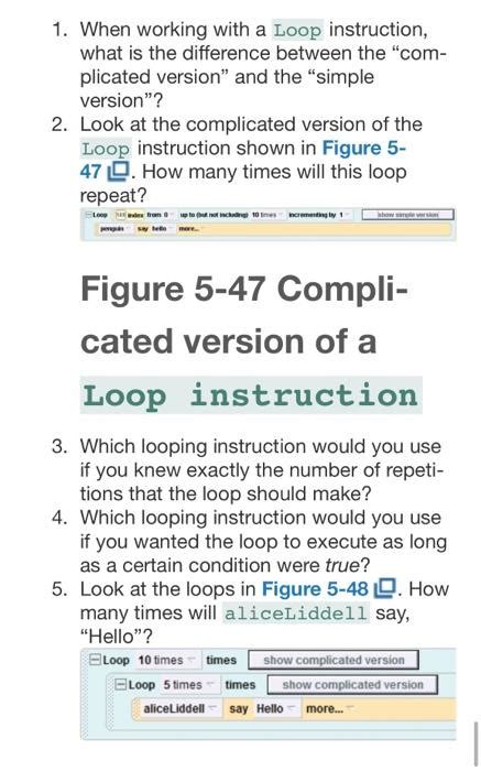 Solved 1 When Working With A Loop Instruction What Is The