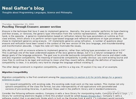 Java泛型擦除机制之答疑解惑 知乎 Java泛型擦除机制之答疑解惑 知乎