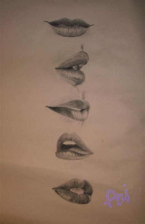 Charcoal Lips By Zombiepanicatk On Deviantart