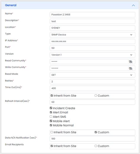 Adding New Snmp Device