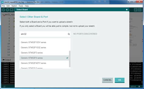Stm32 Boards Custom Options Are Not Available · Issue 195 · Arduino