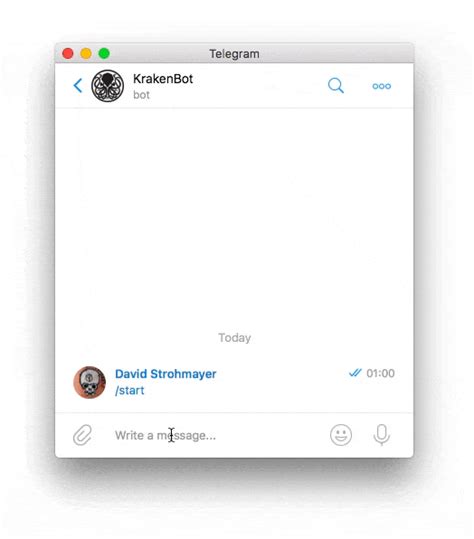Telegram Kraken Bot Telegram Kraken Bot
