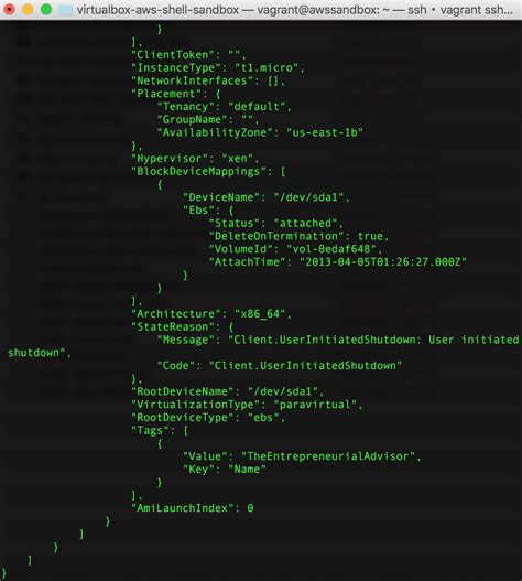 Run The Aws Shell Quickly And Easily In A Virtualbox Instance Using Vagrant