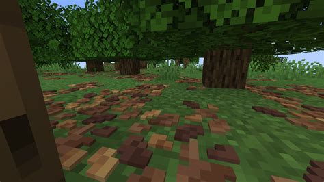 Leaf Litter 3d Gallery Minecraft Resource Packs Curseforge