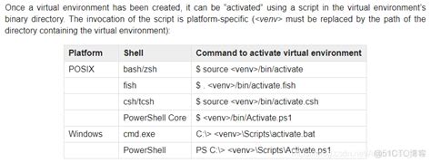 python3 venv 如何使用 python venv 部署 mob64ca13fa6a3c的技术博客 51cto博客