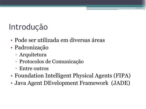PPT JADE Java Agent Development Framework PowerPoint Presentation