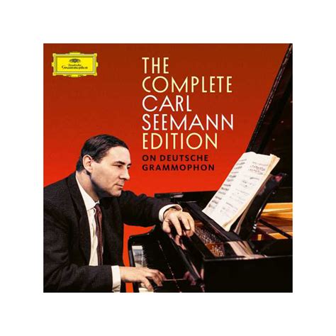 Carl Seeman Complete Deutsche Grammophon Recordings 25 Cdblu Ray Bo