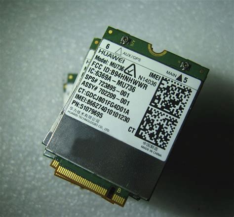 Hua Wei MU HSPA Module NGFF Interface GPS Module