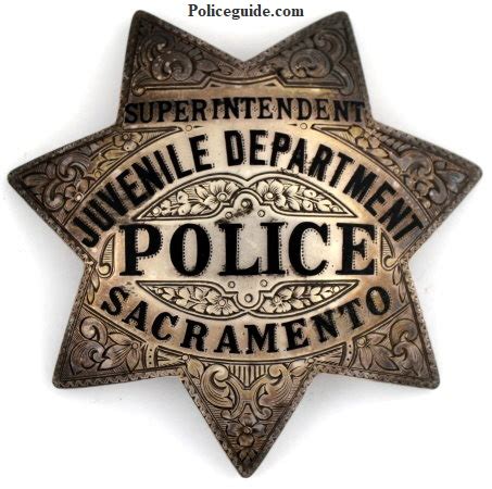 Sacramento Police Badges