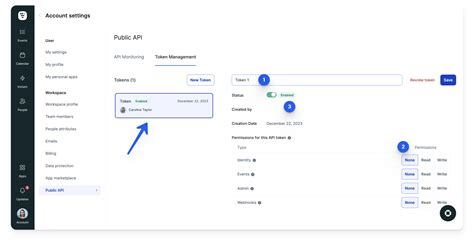 Access Your Public API Panel Documentation Livestorm