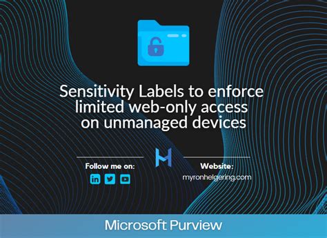 Limited Access For Unmanaged Devices With Sensitivity Labels