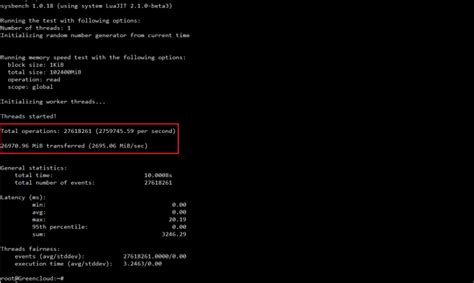 How To Check CPU RAM Disk Performance On Linux GreenCloud Documentation