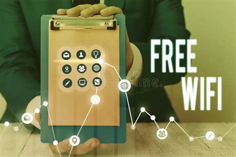 Connect To A Free Wifi Zone Stock Photo Image Of Network Sign