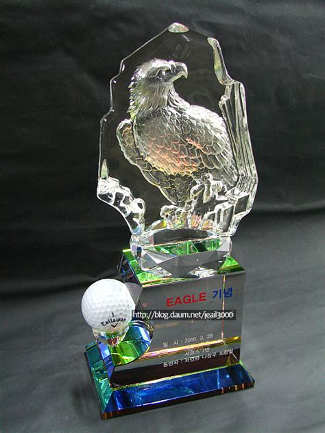 레인보우 크리스탈 트로피 싱글 기념 트로피 이글 기념 트로피 홀인원 기념 트로피 우승 트로피 준우승 트로피 골프 트로피