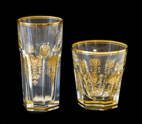 Lot 187 A Set Of Four Baccarat Harcourt Empire