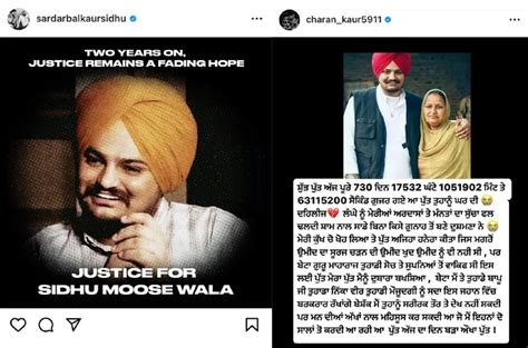 ਸਿੱਧੂ ਮੂਸੇਵਾਲਾ ਦੀ ਦੂਜੀ ਬਰਸੀ ਅੱਜਮਾਂ ਪਿਊ ਨੇ ਕਲੇਜ਼ੇ ਨੂੰ ਧੂਅ ਪਾਉਂਦੀਆਂ
