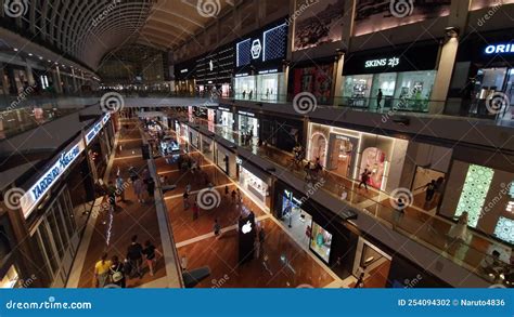 Shopping Mall In Singapore Mbs Stock Footage Video Of Female