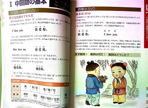 实拍日本人的汉语课本 攀达汉语