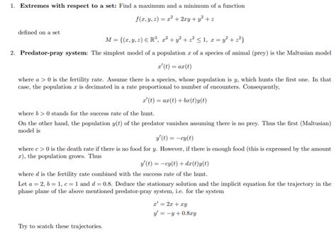 University Calculus Q1 3 Dimensional Lagrange Multipliers With 2