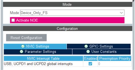 stm32g0b1 usb custom hid stmicroelectronics community