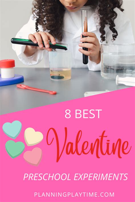 Valentine Science Experiments For Preschool Planning Playtime