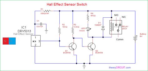 Multipurpose Hall Effect Sensor Circuit