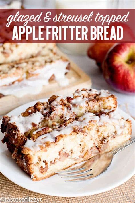 Apple Fritter Bread Simple Quick Bread Recipe Tastes Of Lizzy T