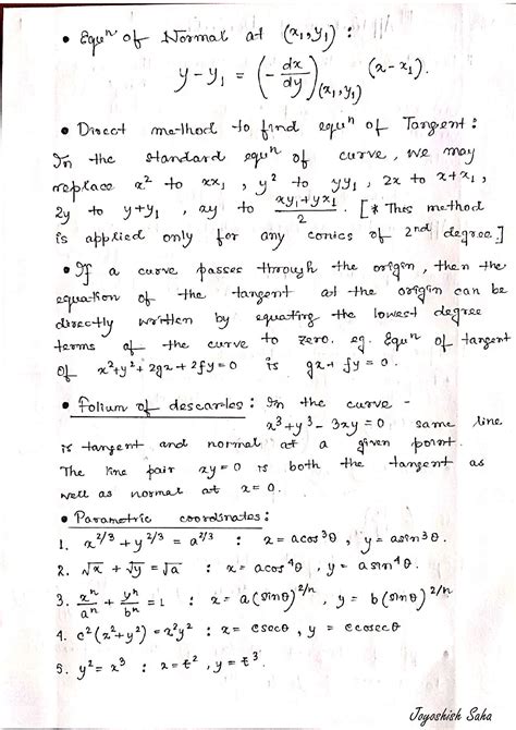 SOLUTION Application Of Derivatives Notes Studypool