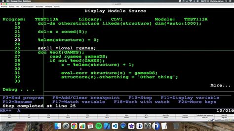 Coding In Rpg Ibm Ias400 Using Eval Corr To Copy Information From A