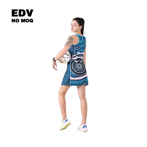 Professional Sublimation Printing Netball Uniform Custom Netball Dress