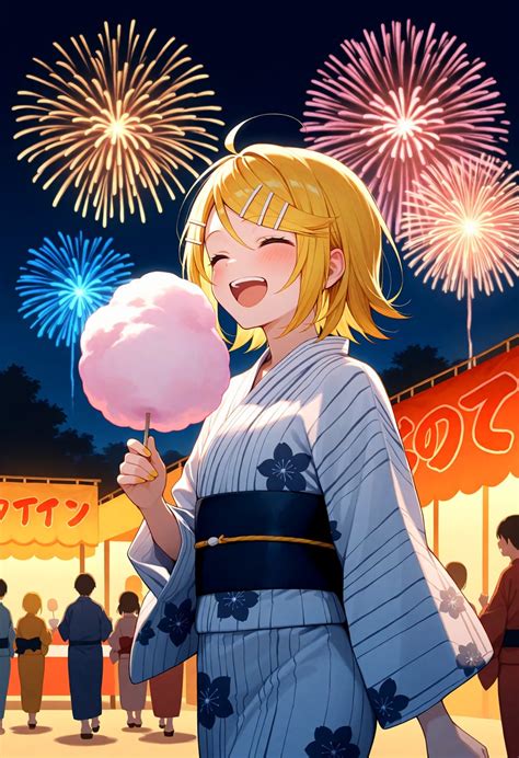 Kagamine Rin Vocaloid Generated By Lorim Using The I Wondermix AIBooru