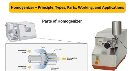 Homogenizer Principle Types Parts And Applications 2025