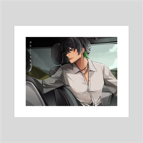 Blue Lock Oliver Aiku An Art Print By Aki INPRNT