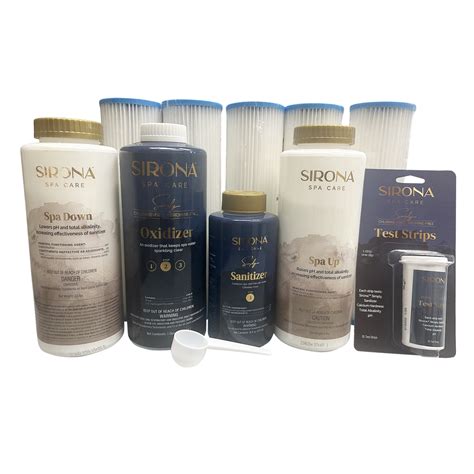 Maintenance Package Cold Plunge Filters And Chemicals Modtub