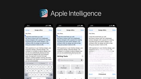 Ios 18 Apple Intelligence Figma
