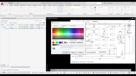 Autocad 2021 Practice 9 Using Rectangular Array Classroom Youtube
