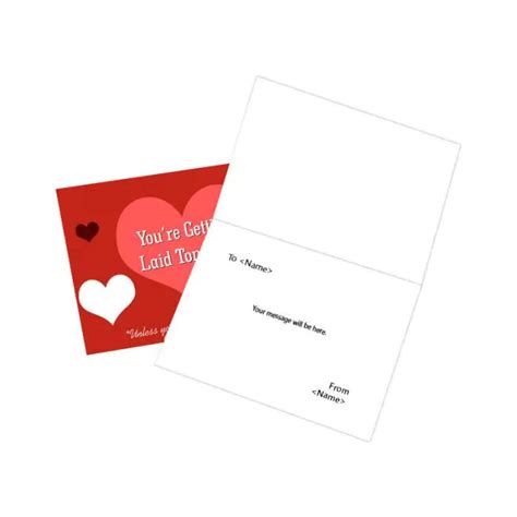 Buy Personalized Youre Getting Laid Tonight Card Online At Best Prices