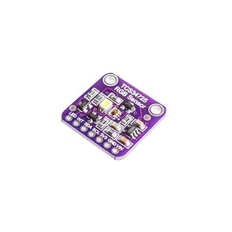 Sensor De Cores Rgb Digital Tcs34725 Mss Eletrônica