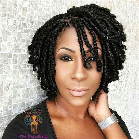 Short Kinky Twist Hairstyles